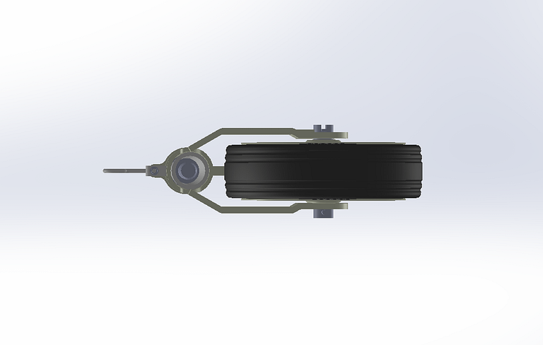 JOCKEY WHEEL 48 Ø, 300 KG with anti-slip device – Escuber